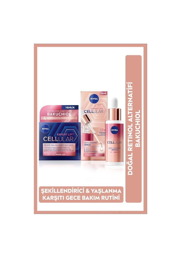 Nivea Cellular Doğal Retinol Alternatifi Bakuchiol Cilt Serumu 30 ML ...