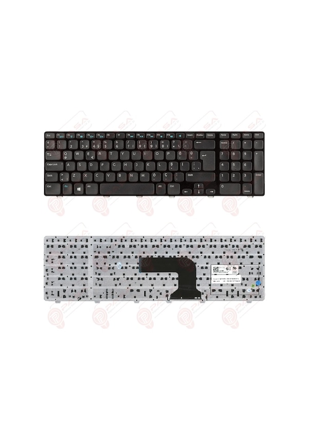 Dell Uyumlu inspiron 5735, 17R-5735 Klavye Tuş Takımı Tuş Seti Siyah ...