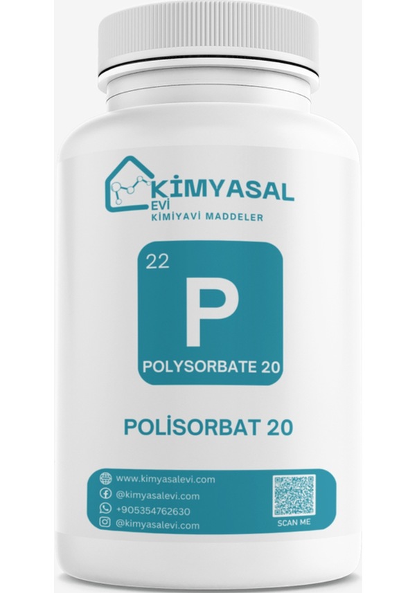POLİSORBAT 20-POLYSORBATE 20 hammadde 500g Fiyatları ve Özellikleri