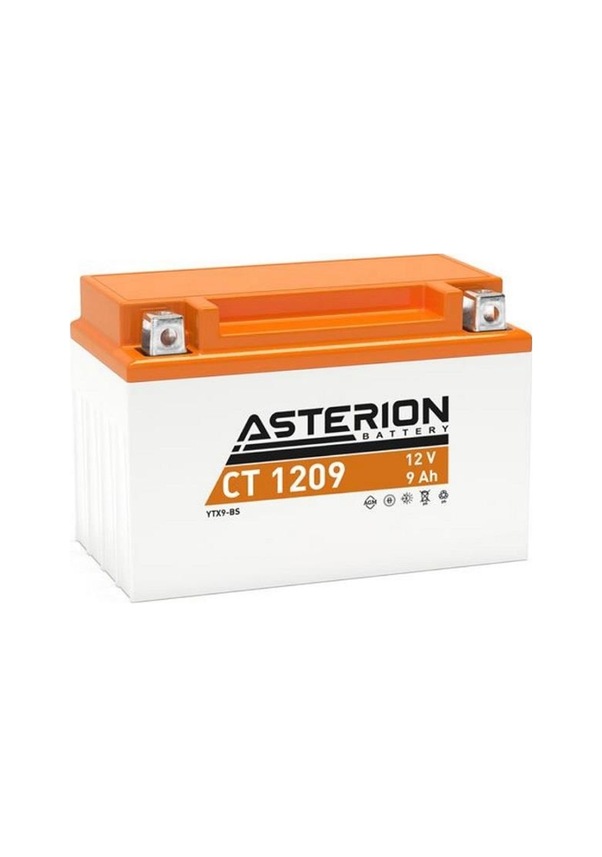 Asterıon 12v 9 Ah Motosiklet Aküsü 115 A En 150 87 105 Ytx9-bs ...
