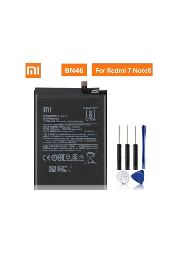 Senalstore Xiaomi Redmi Note 8/ Redmi 7 Pil Batarya Bn46 + Tamir Seti ...