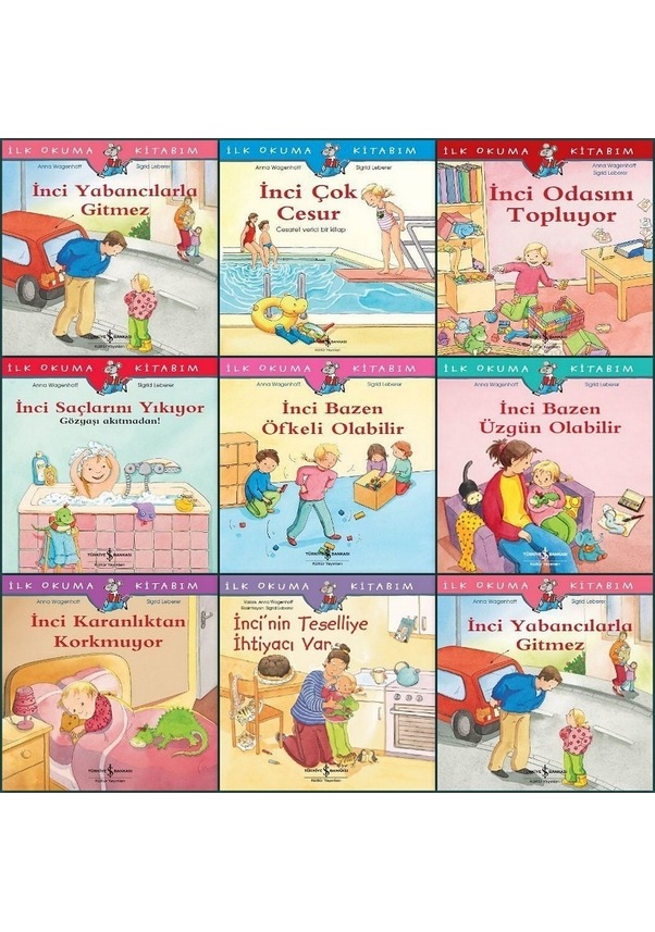 İlk Okuma Kitaplarım Inci Dizisi 9 Kitap Set - Anna Wagenhoff Fiyatları ...