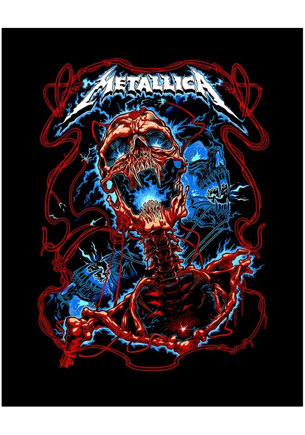 Metallica Lightning Skull Büyük Sırt Patch Yama Fiyatları ve Özellikleri