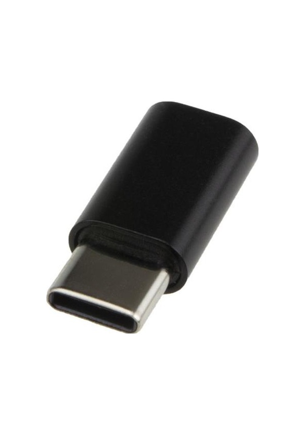 Micro Usb Type-c Dönüştürücü Siyah Micro Usb To Type-c Çevirici ...