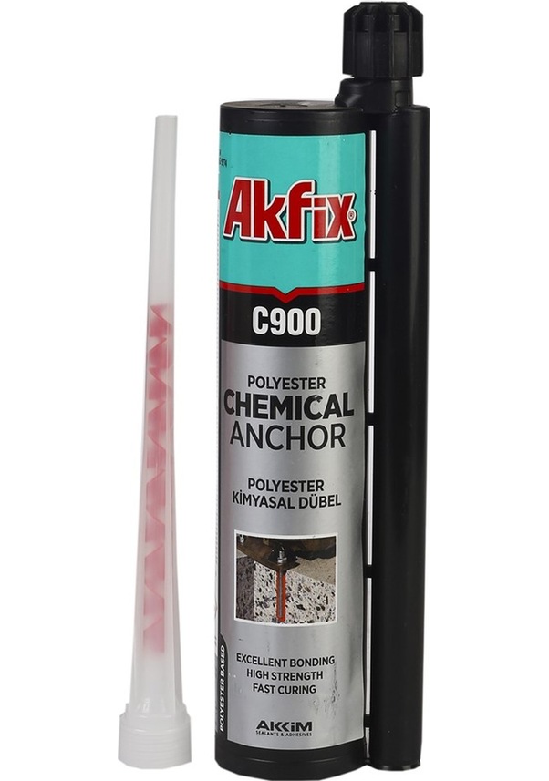 Akfix Kimyasal Dübel C900 345ml Fiyatları ve Özellikleri