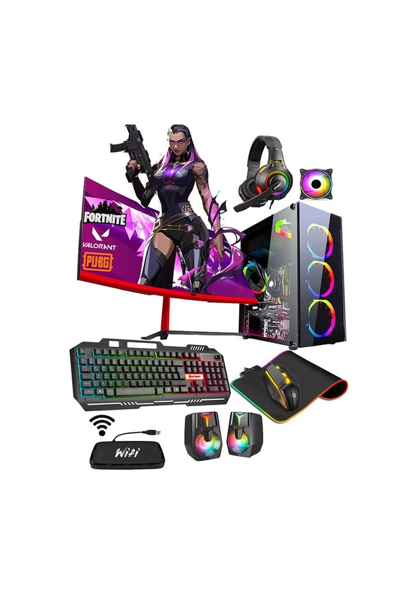 Zeiron Rx90 Pro İ5-3470 16 Gb 1 Tb+256 Gb Gtx1650 23.8" Curved Oyuncu ...