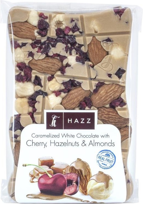 Hazz Glutensiz Vişneli Karamelize Beyaz Çikolata 8 Fiyatları ve Özellikleri