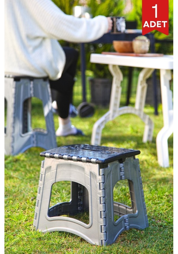 Nandy Home Küçük Boy Katlanır Tabure Siyah Fiyatları ve Özellikleri