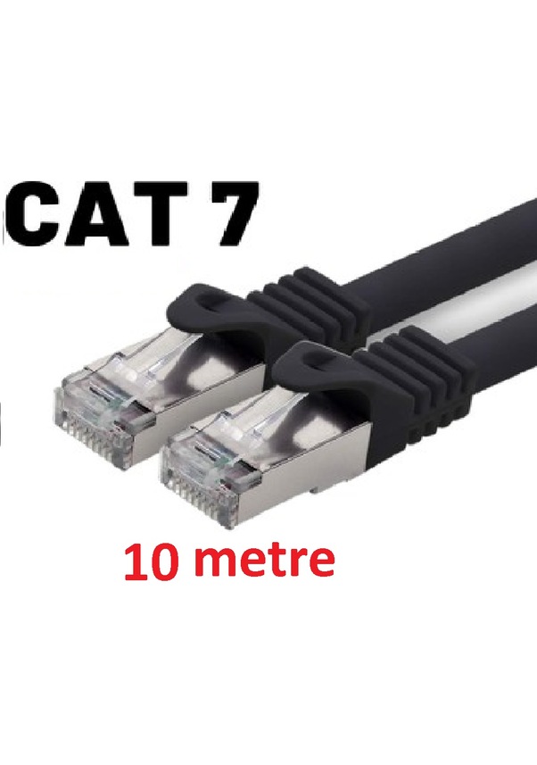 Cat7 Kablo Ethernet Network Lan Ağ Kablosu 10 Metre Fiyatları ve ...