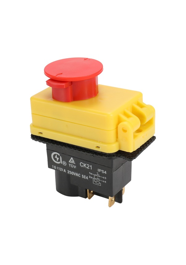 Yaozixa Makine Korumalı Anahtar Ip54 - 16a/12a 250v Elektromanyetik ...