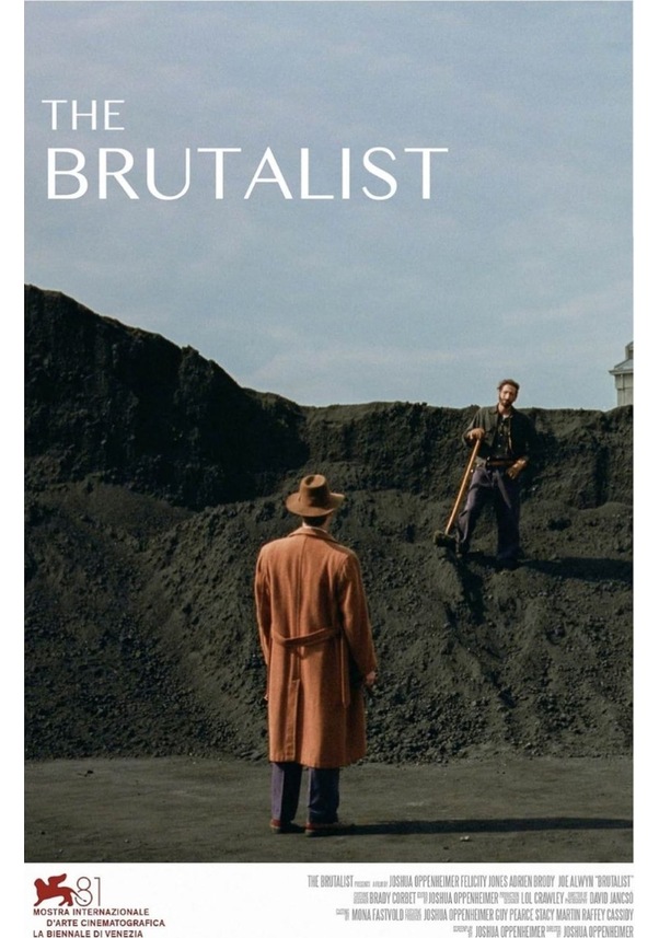 The Brutalist 2024 0002 Afiş - Poster Folyo - Afiş - Poster-6670 70 Cm X 100 Cm 70 x 100 ...