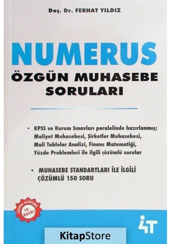 Numerus - Ferhat Yıldız - 4T Yayınları Fiyatları ve Özellikleri