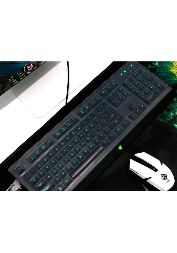 Razer Ornata Chroma Oyun Klavyesi İçin Şeffaf Şeffaf Silikon Klavye ...