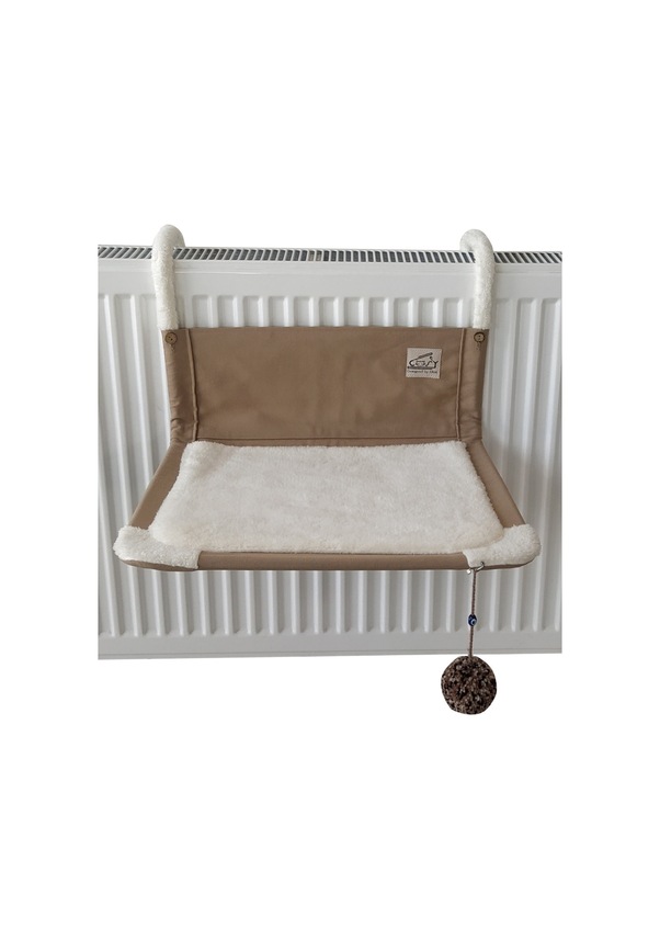 Akat Cosy Comfort Kedi Kalorifer Yatağı (krem) (5 cm İNCE panel) Krem ...