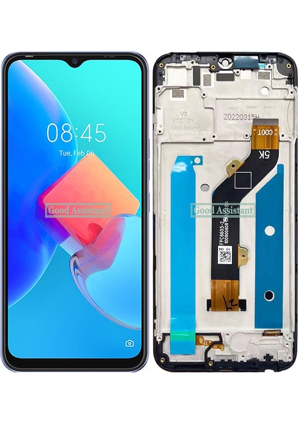 Tecno Spark 8c Lcd Ekran Dokunmatik Çıtalı Kg5k Kg5j Kg5n Kg5q STANDART ...
