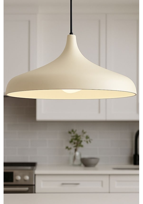 Aura Metal Tekli Krem Sarkıt Avize Retro Rustiksalon Avize Fiyatları ve Özellikleri