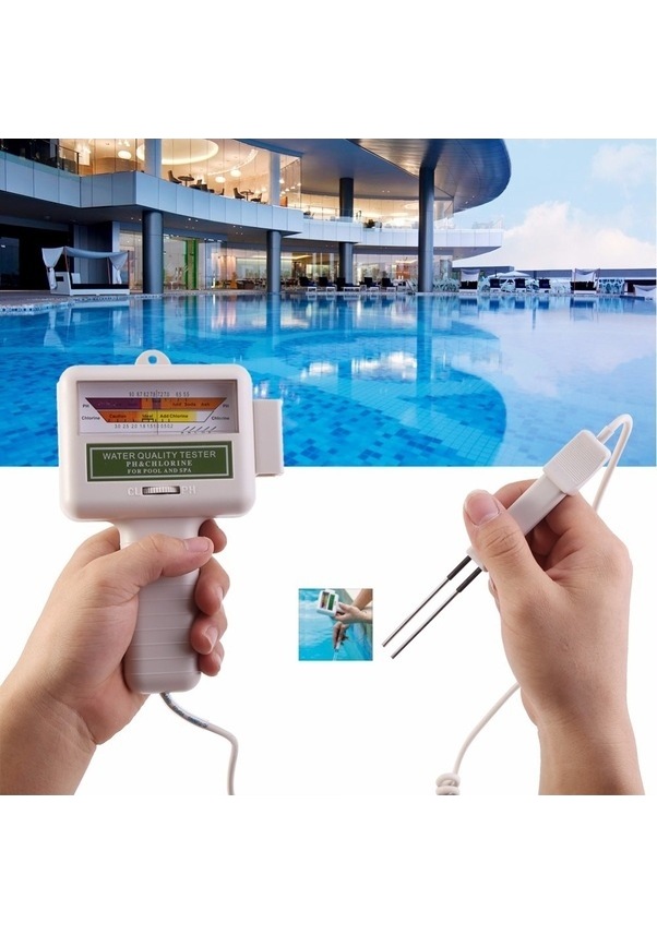 Treasures Su Ph Klor Test Cihazı - Yüzme Havuzu Kalite Ölçer - Spa Su ...