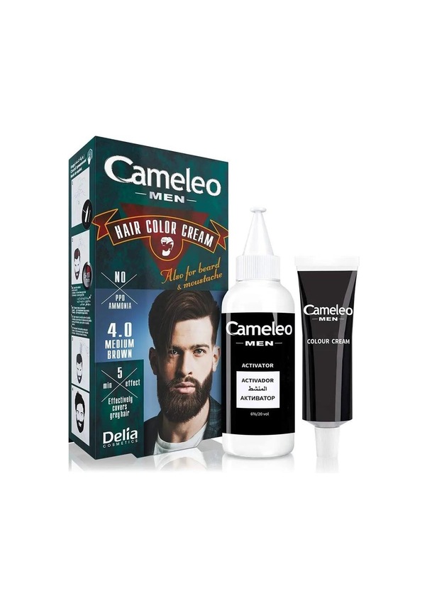 Delia Cameleo Men Saç Ve Sakal Boyası 4.0 Orta Kahve 4.0 Orta Kahve ...