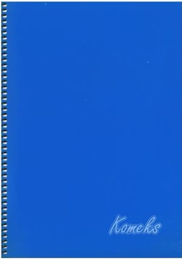 Komeks Spiralli Defter Plastik Kapak 72 Yp A4 Çizgisiz Mavi Fiyatları ...