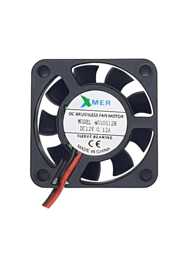 40X40X10mm 12V 0.12A 2P XMER Fan Fiyatları ve Özellikleri