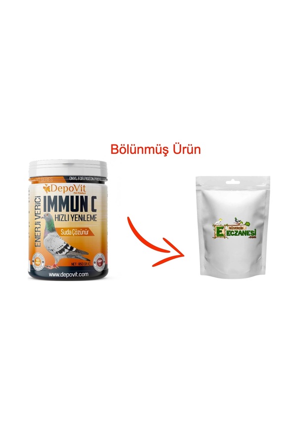 İmmun C Enerji Vitamini 100 Gr Bölünmüş Fiyatları ve Özellikleri