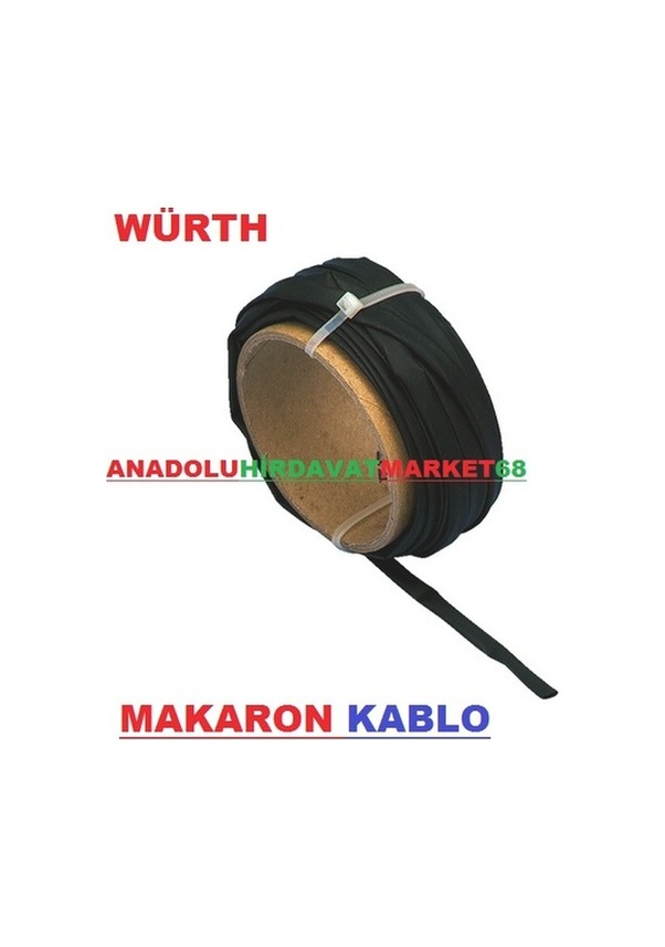 Würth Isıyla Daralan Kablo Makaron Kablo 2,4Mm 1 Metre Fiyatları ve ...