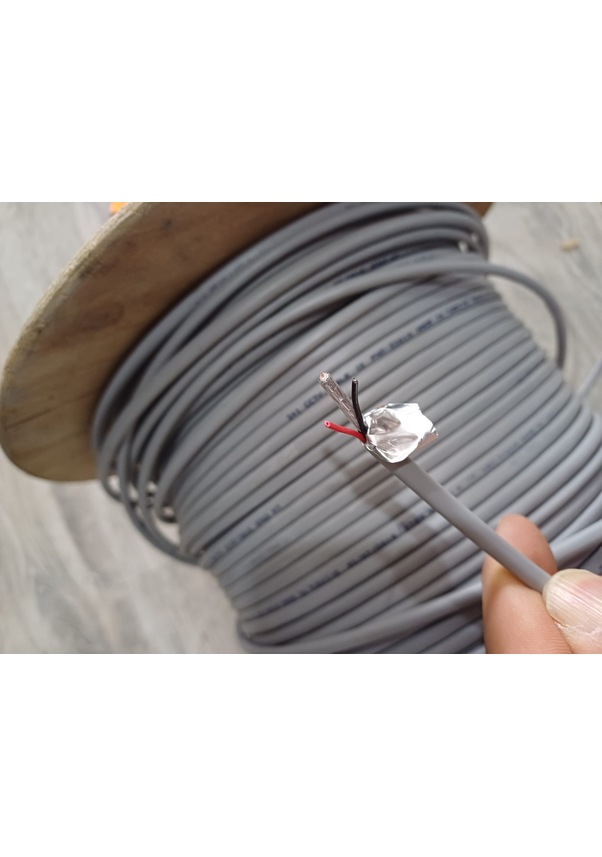 Cctv Kablosu Kaliteli 0,50 Mm 2+1 Kamera Kablosu-25 Metre Fiyatları ve ...