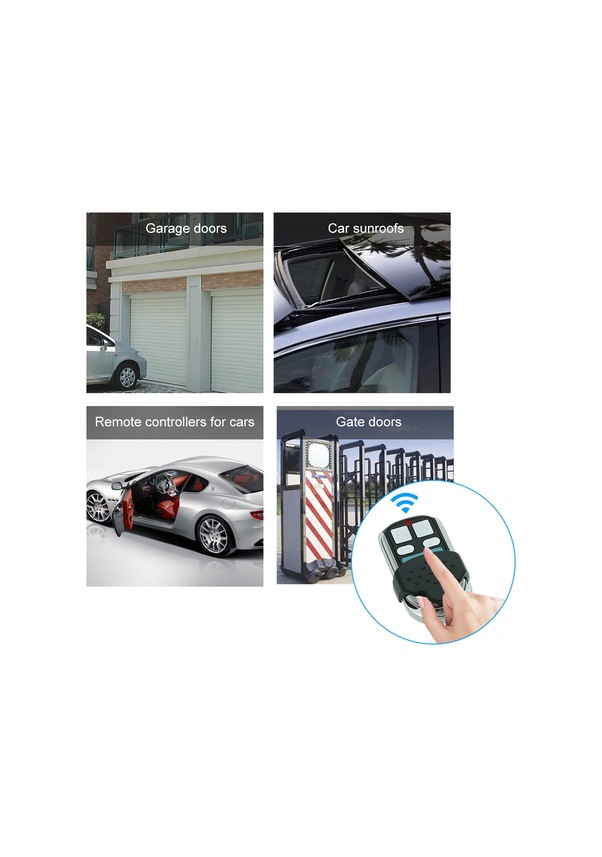 Padalink 433mhz Akıllı Kablosuz Kopyalama Kumandası - 4 Tuşlu, Elektrikli Pencere/kapı Kontrolü ...