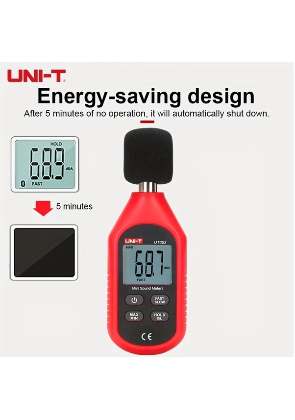 Cloudstore Unı-t Mini Dijital Ses Seviye Ölçer 30-130db Gerçek Zamanlı ...