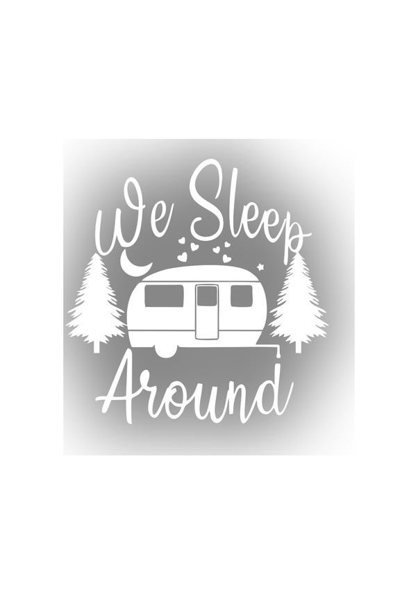 We Sleep Around Sticker 17x17 Cm Beyaz Fiyatları ve Özellikleri