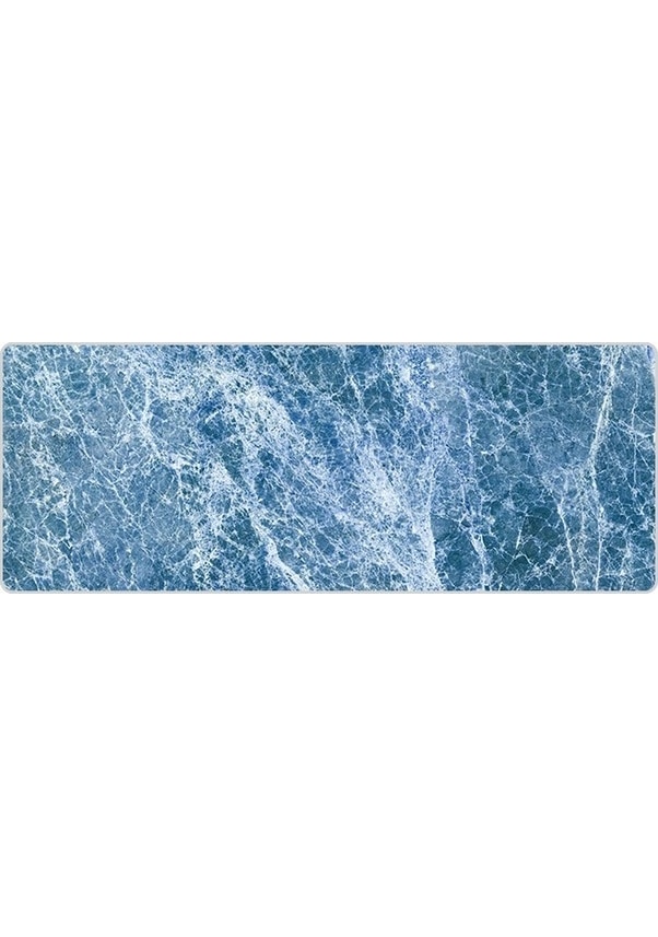 Novahub 400x900x2mm Mavi Mermer Kauçuk Fare Altlığı Mavi Mermer ...