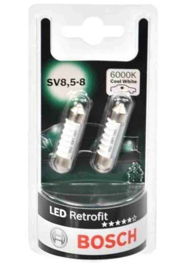 Ampul Led Retrofit 12v C5w 1w Sv8,5-8 6000k Bosch 1987301501 Fiyatları ve Özellikleri