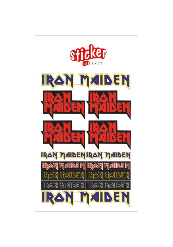 Iron Maiden Sticker Seti Fiyatları ve Özellikleri