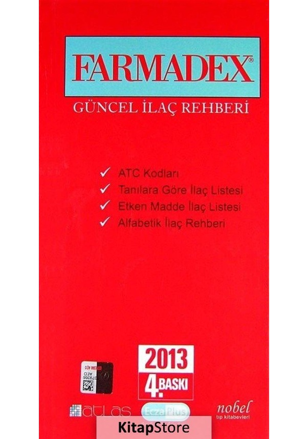 Farmadex Güncel İlaç Rehberi- Nobel Tıp Kitabevleri Fiyatları ve ...