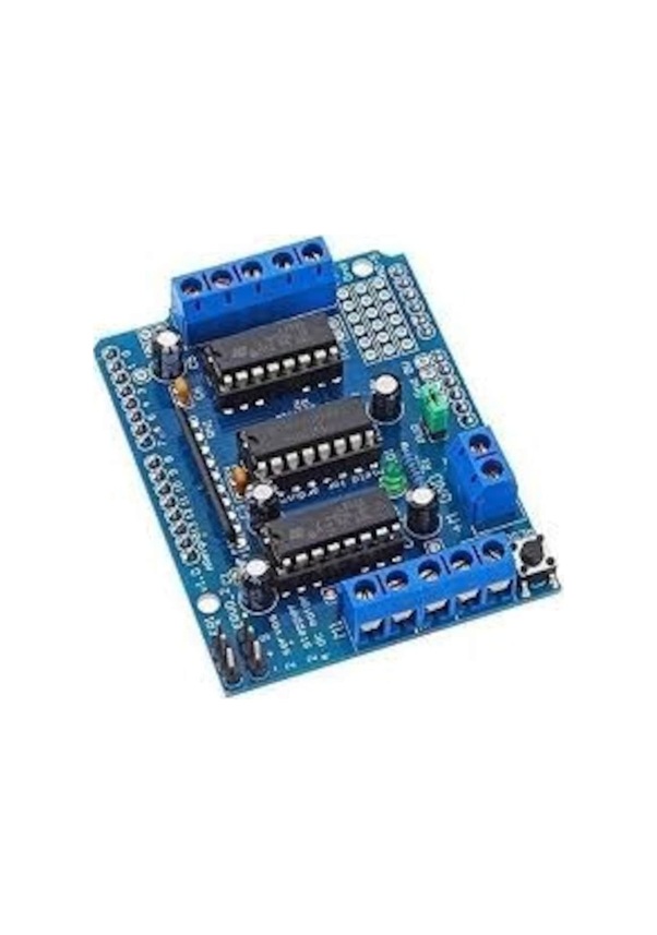 Sineparelektronik-Arduino L293 Dc/Step Motor Sürücü Shield Fiyatları ve Özellikleri