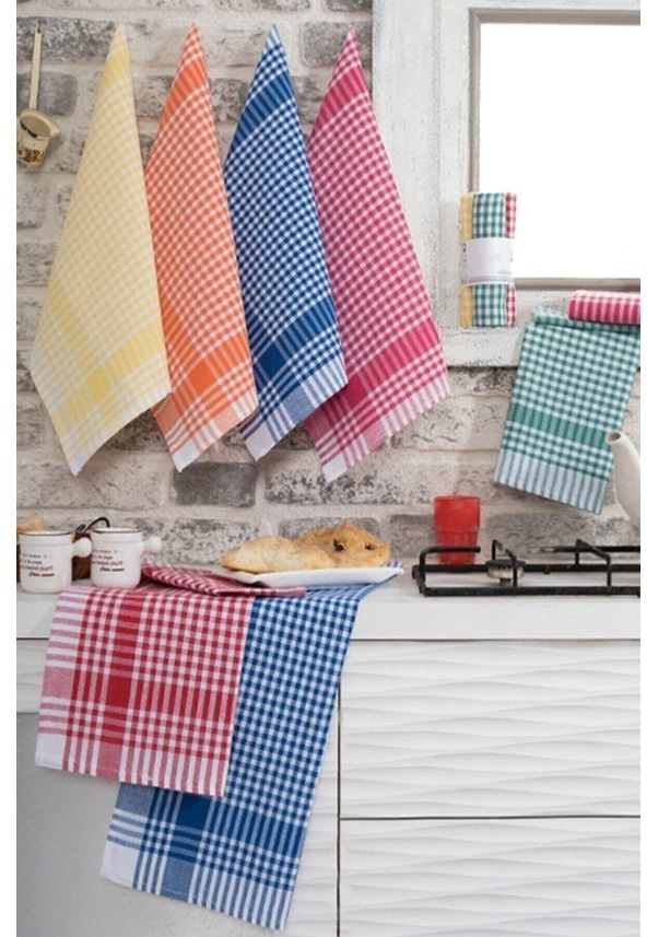 Tekli 50x70 Pötikare Bez - Ekoseli Bez - El Bezi - Kurulama Bezi ...