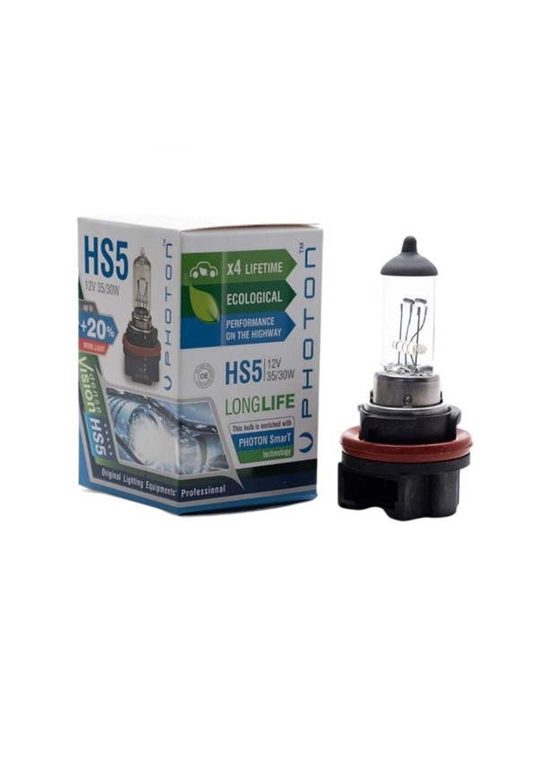 Photon 12V Hs5 Motosiklet Ampulü 35 30W +%20 Fazla Işık 4 Kat Uz N11.1718 Fiyatları ve Özellikleri