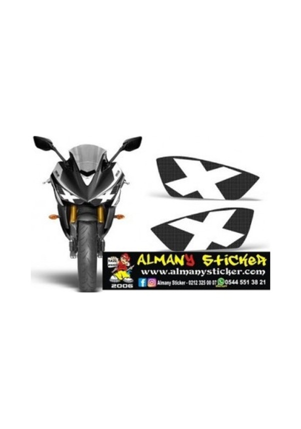 Yamaha R25 Far Sticker.Çarpı Sticker Fiyatları ve Özellikleri
