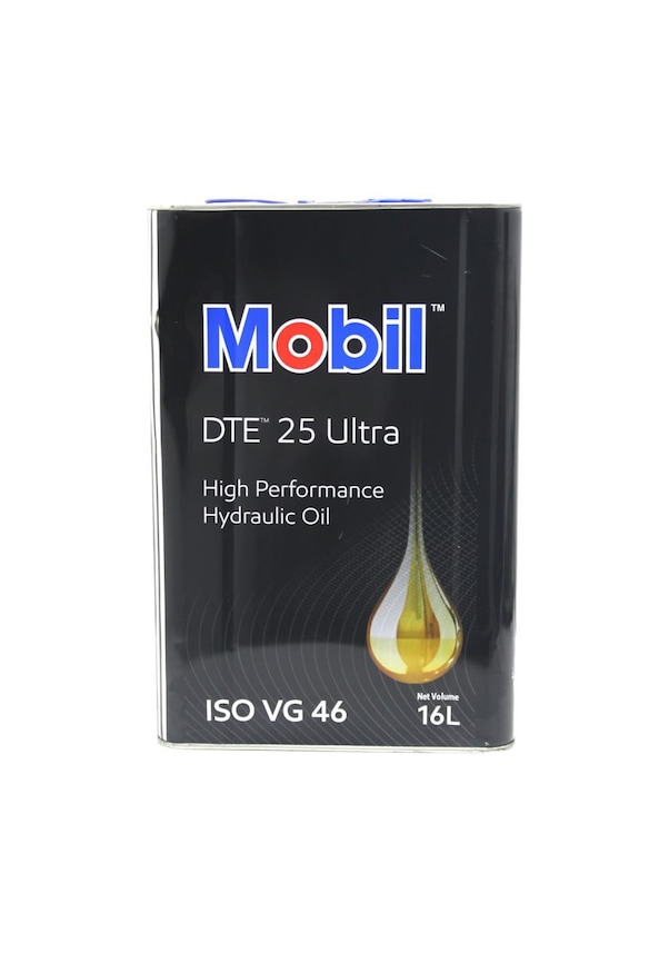 Mobil Dte 25 Ultra Iso Vg 46 Üstün Performanslı Hidrolik Yağı 16 L ...