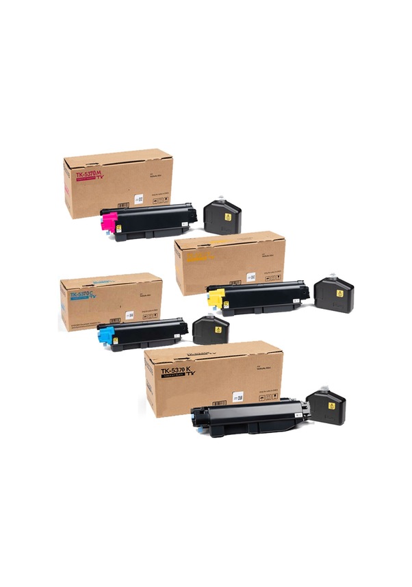 Kyocera Tk-5370 / Kyocera Ecosys Ma3500cix 4 Renk Cmyk Toner Seti ...