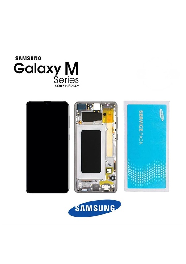Samsung Galaxy M30S M307 Lcd Ekran Dokunmatik Siyah Servis Çıtalı ...