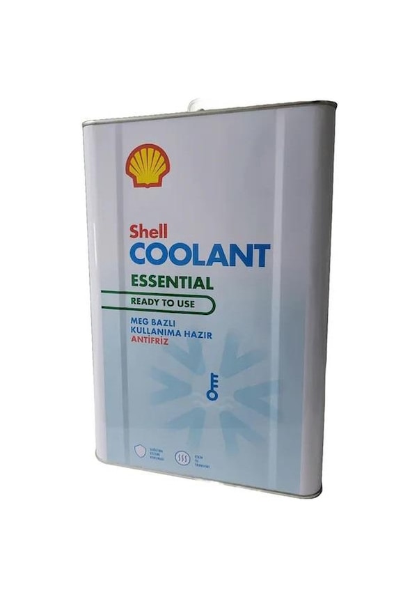 Shell Coolant Essential M Rtu Hazır Mavi Antifiriz - 15 Kg Teneke ...