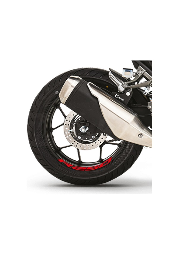 Rks R250 Motosiklet Jant İçi Sticker Etiket Modeli Kırmızı Fiyatları ve ...