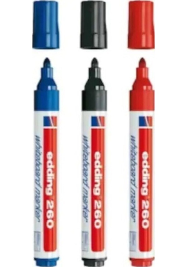 Edding 260 Tahta Kalemi 3 Renk Fiyatları ve Özellikleri