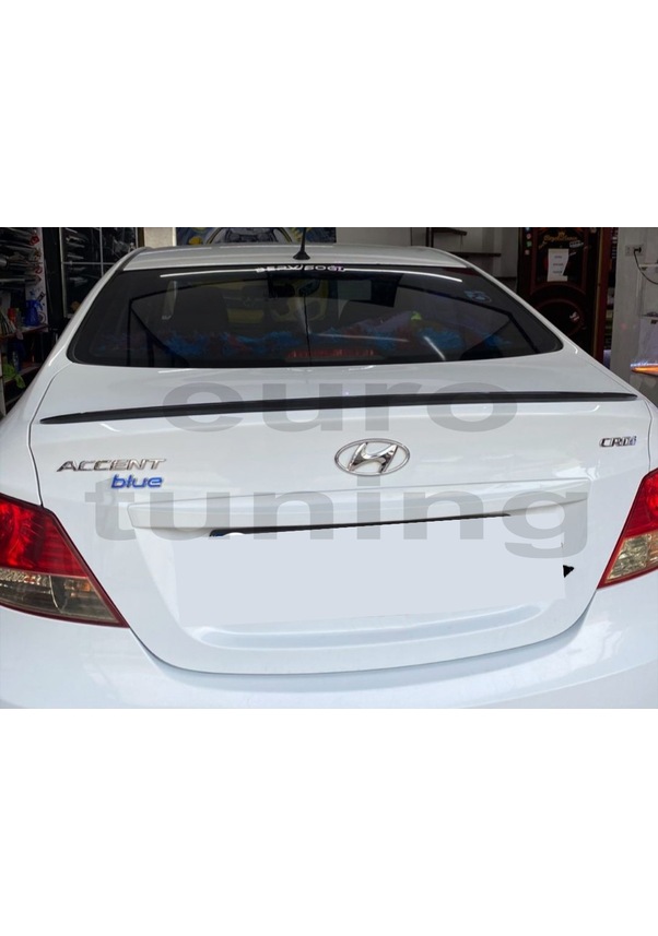 Hyundai Accent Blue Spoiler Anatomik Spoyler Bagaj Çıtası 115 Siyah ...
