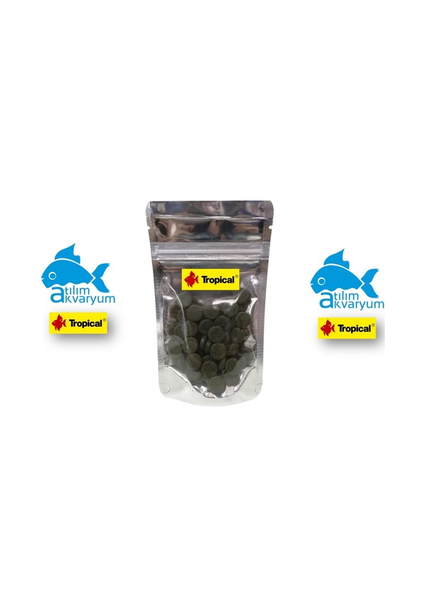 Tropical Cama Yapışan Yem Spirulina Super Forte Tablets 100 Adet 40 G ...