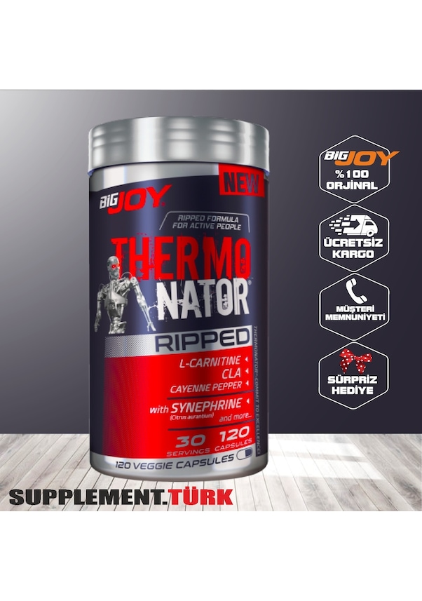 Bigjoy Thermonator Ripped 120 Caps Thermojenik Fiyatları ve Özellikleri