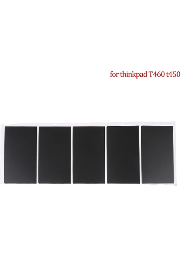 5 Adet Touchpad Clickpad Çıkartmalar Lenovo Thinkpad T460 T450 Siyah ...