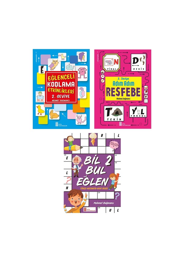 Ata 2. Sınıf Kodlama + Resfebe + Bil Bul Eğlen Fiyatları ve Özellikleri