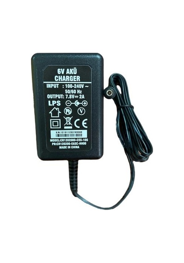 6 Volt 1 Amper Adaptör 5.5x2.1mm Akü Şarj Adaptörü 6 Volt 1 Amper Fiyatları ve Özellikleri